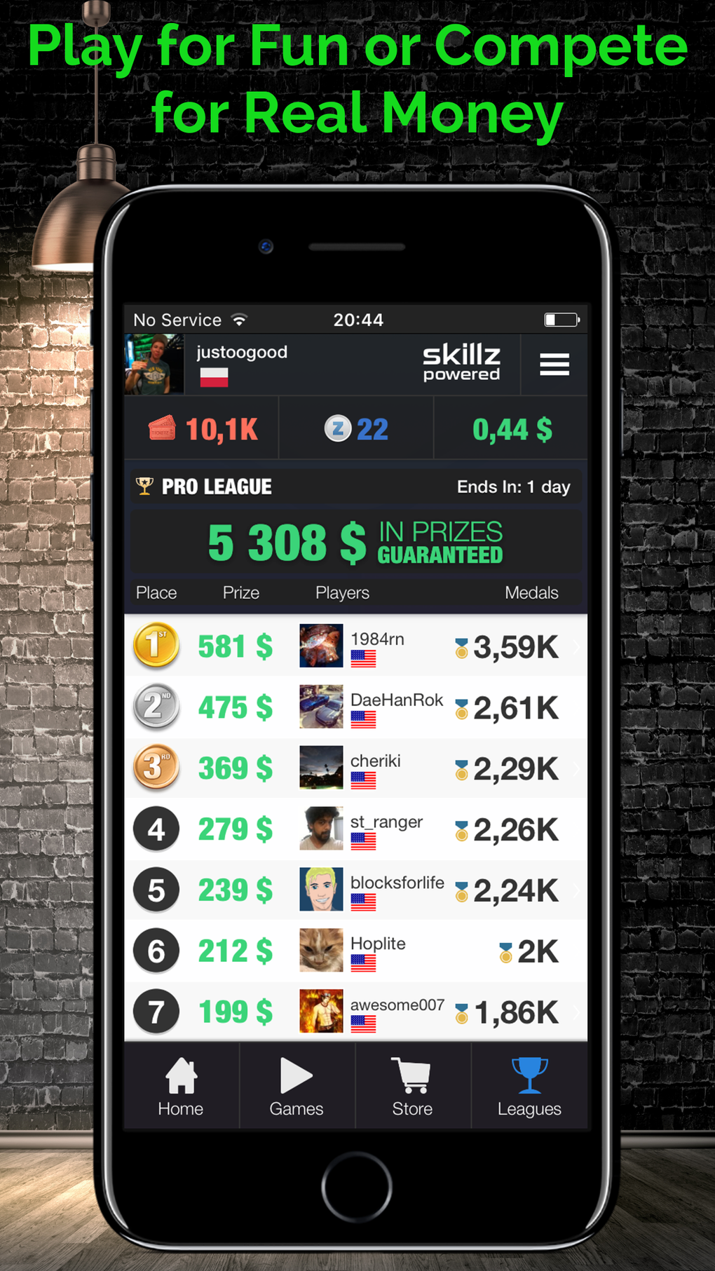 Soda Can Strike - Skillz Games for iPhone - Download