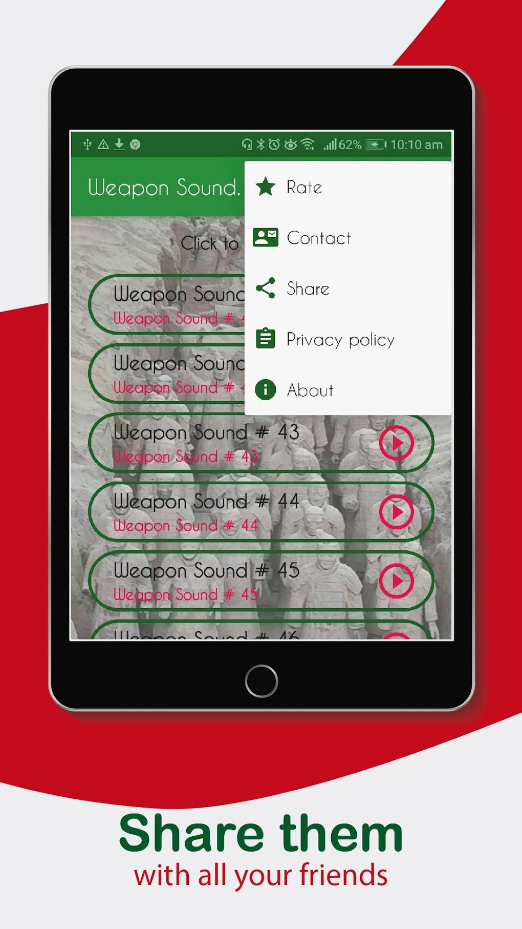 Real gun sounds. Funny sounds. for Android - Download