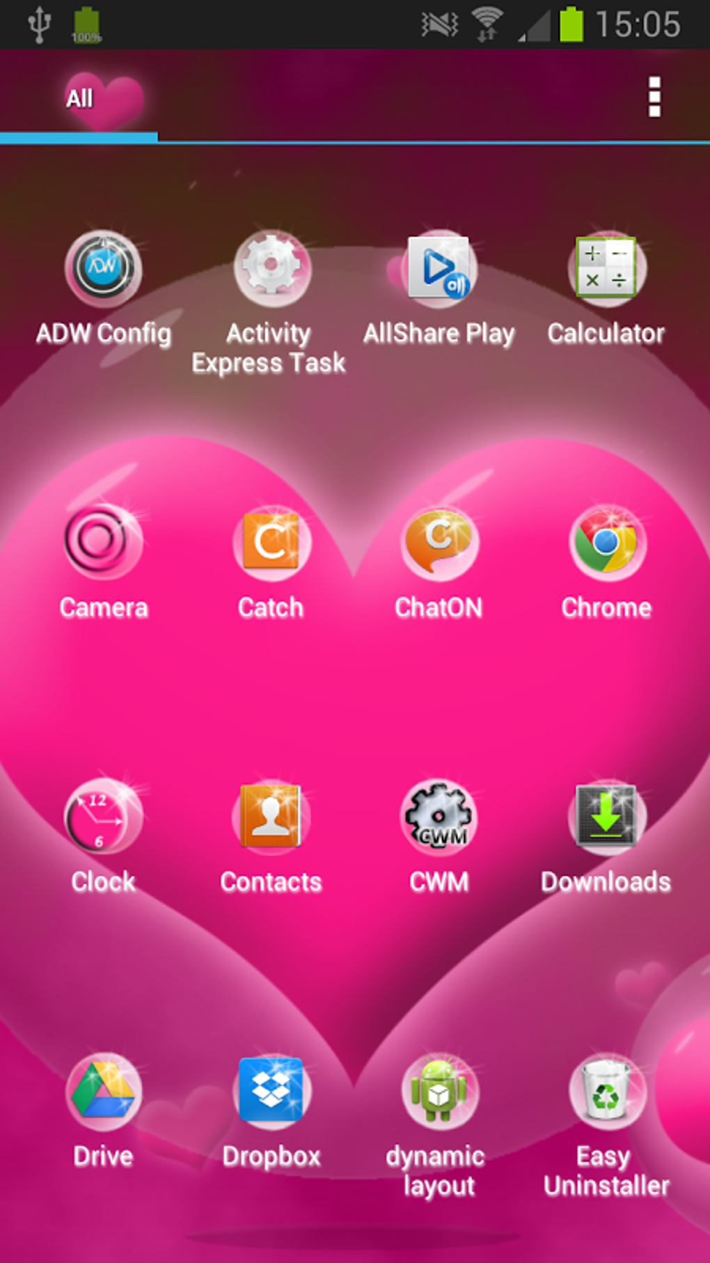 ADW Hearts Theme APK for Android - Download