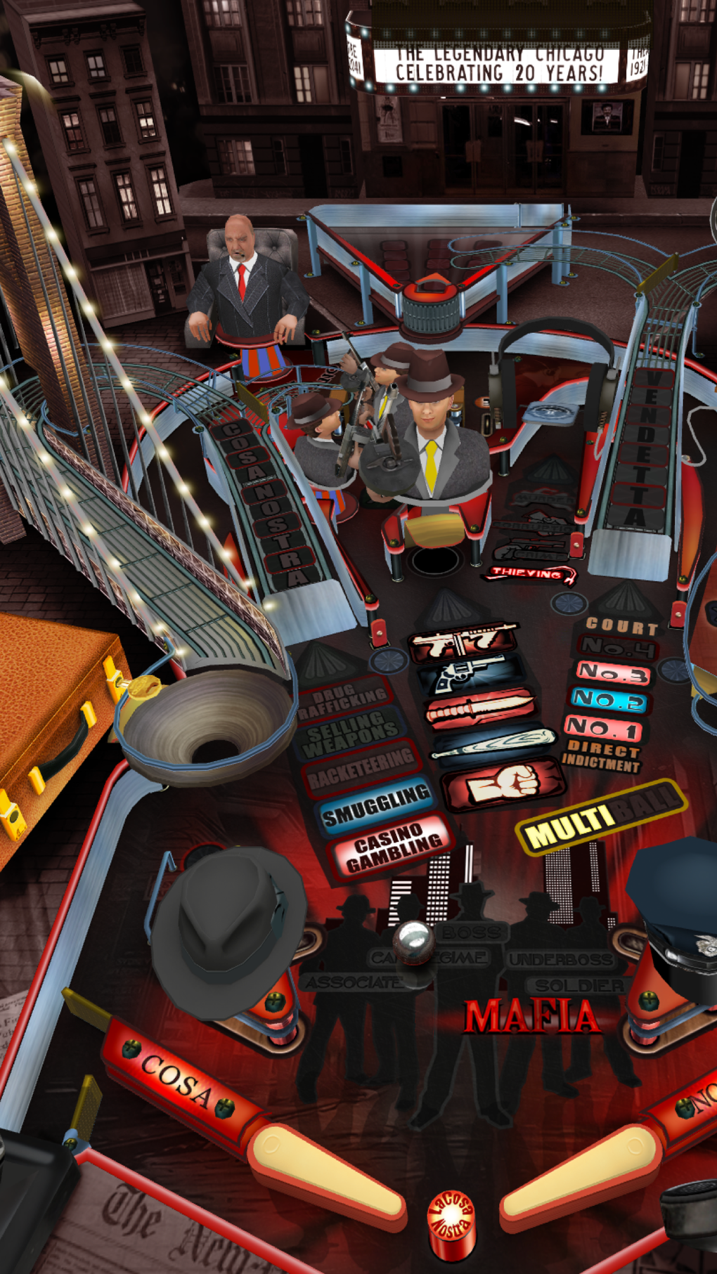 Mafia Pinball for iPhone - Download