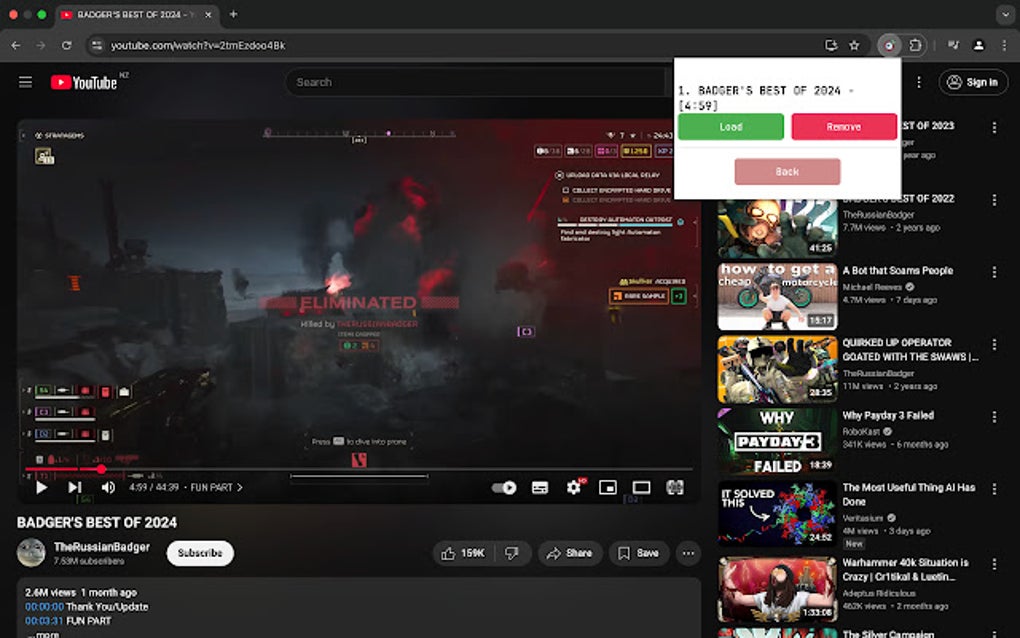 YouTube Timestamp Saver for Google Chrome - Extension Download