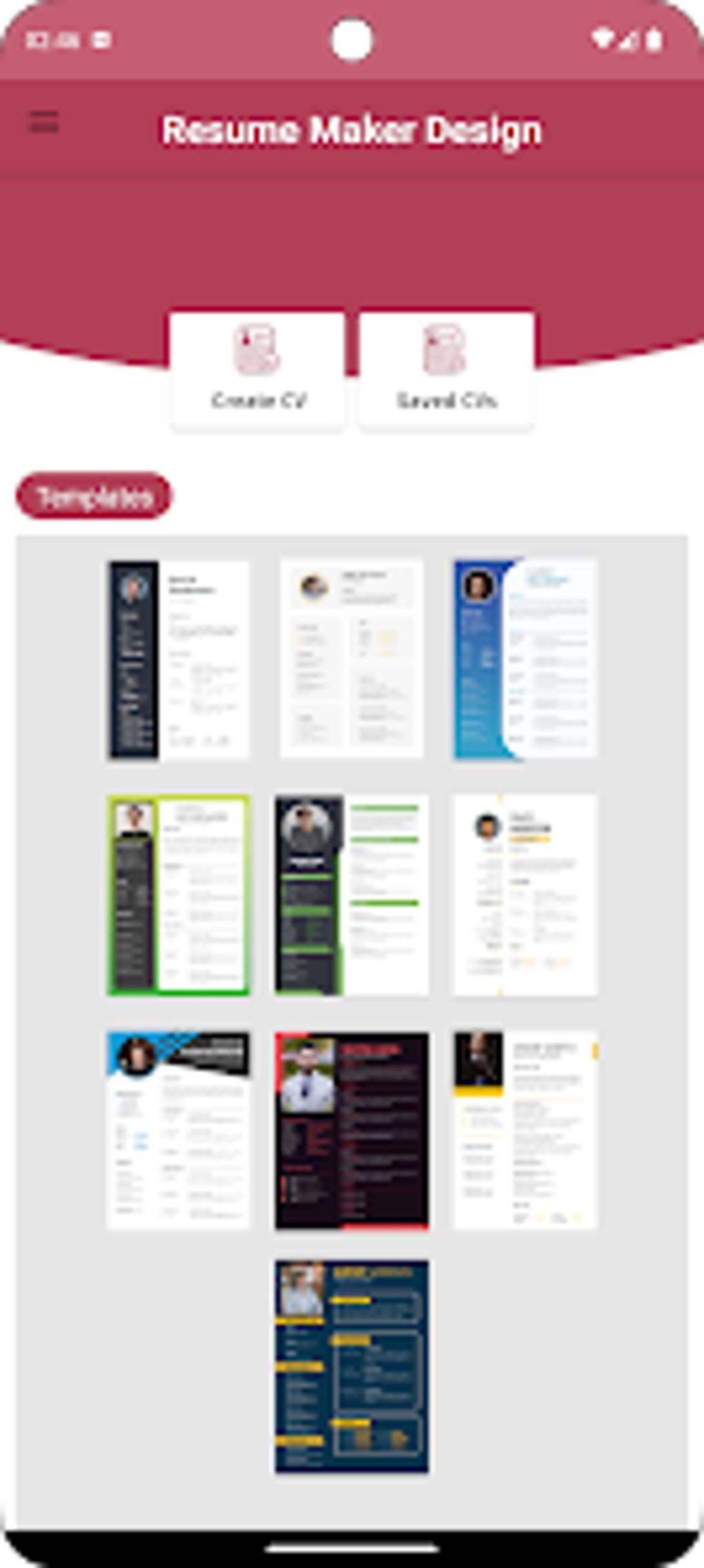 Android 용 Resume Maker Design - 다운로드
