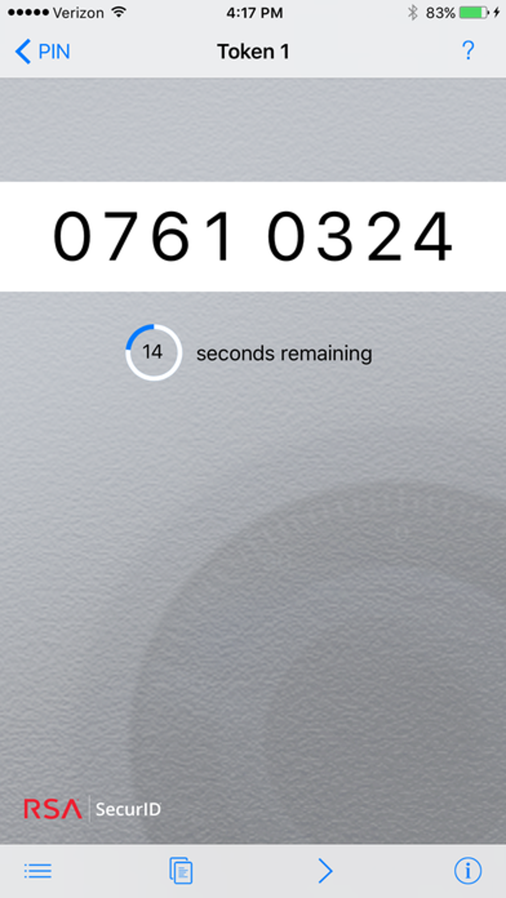 RSA SecurID Software Token para iPhone - Descargar