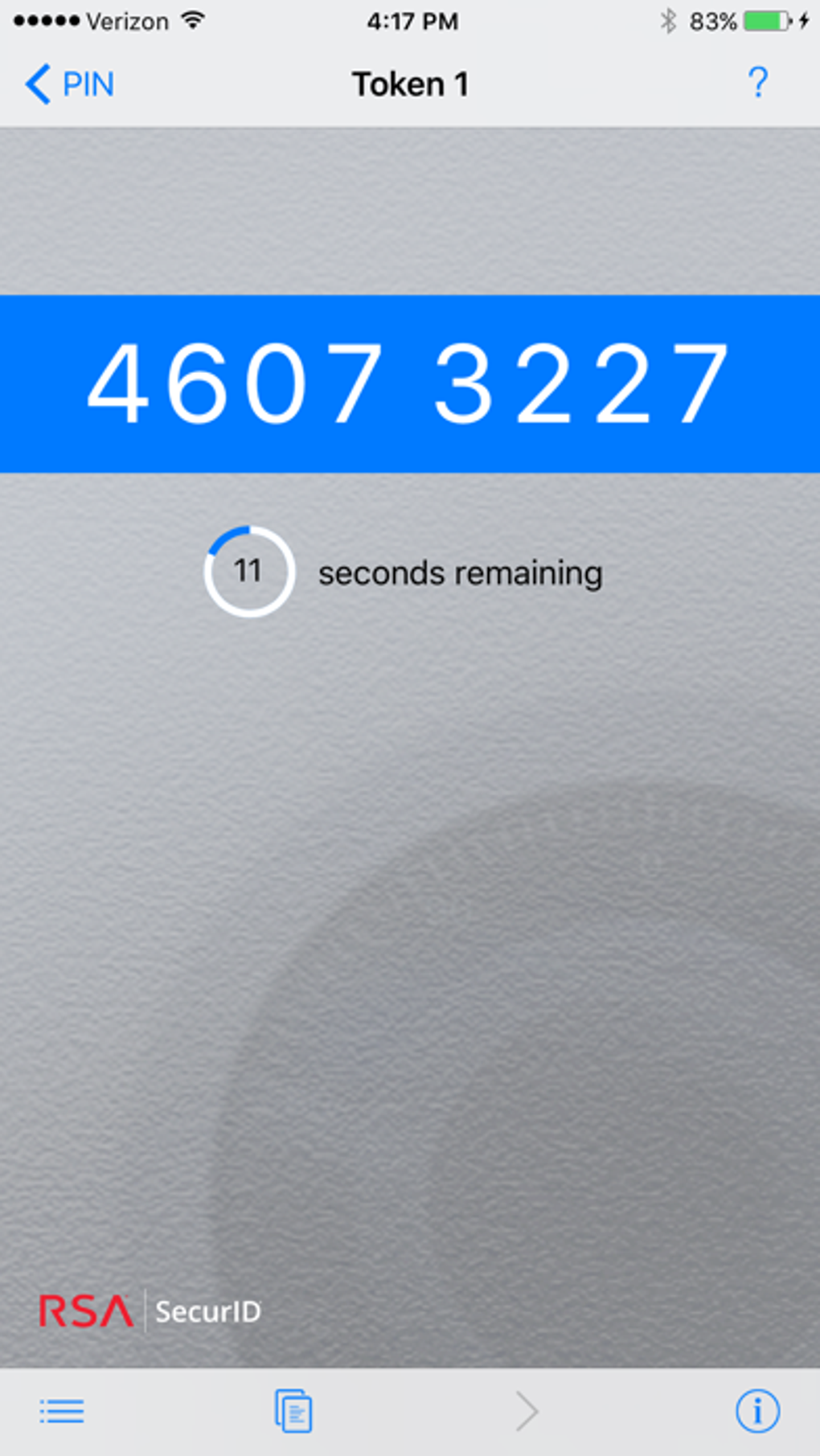 RSA SecurID Software Token para iPhone - Descargar