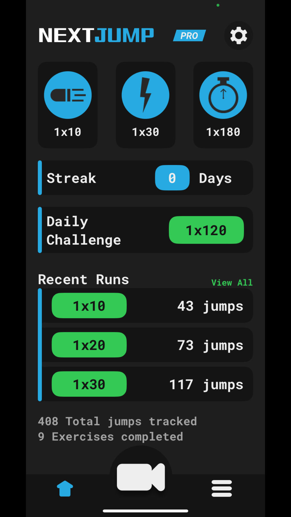 NextJump - Jump Rope Counter for iPhone - Download