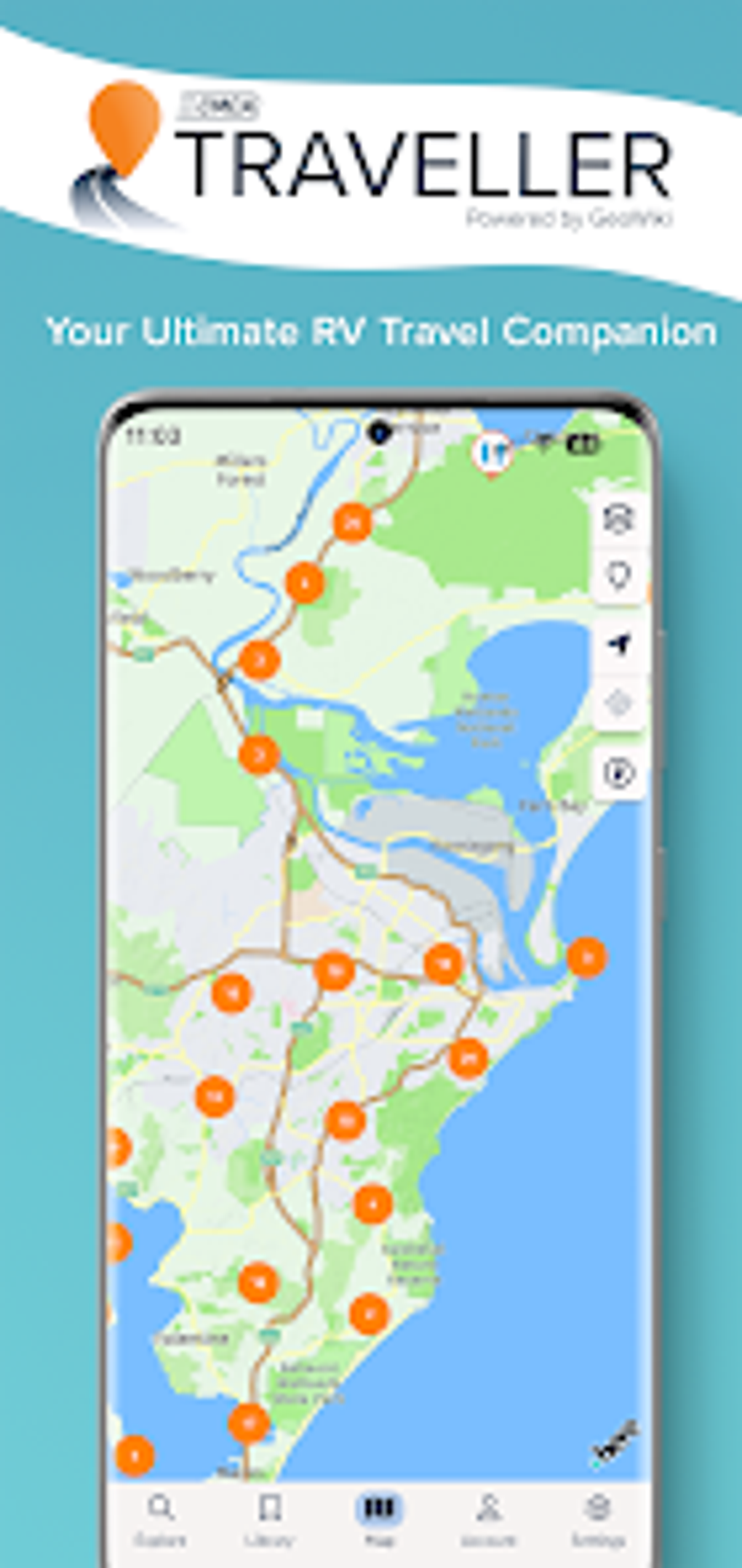 CMCA Traveller - by GeoWiki for Android - Download