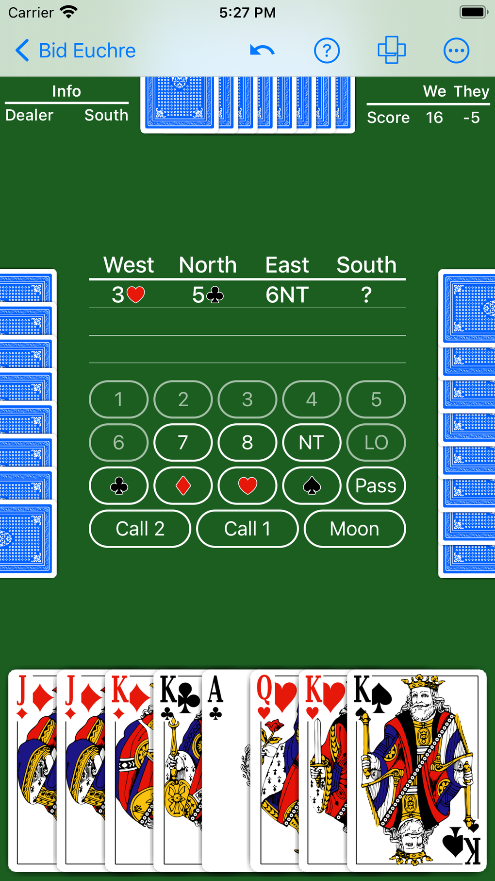 Bid Euchre - Expert AI para iPhone - Descargar
