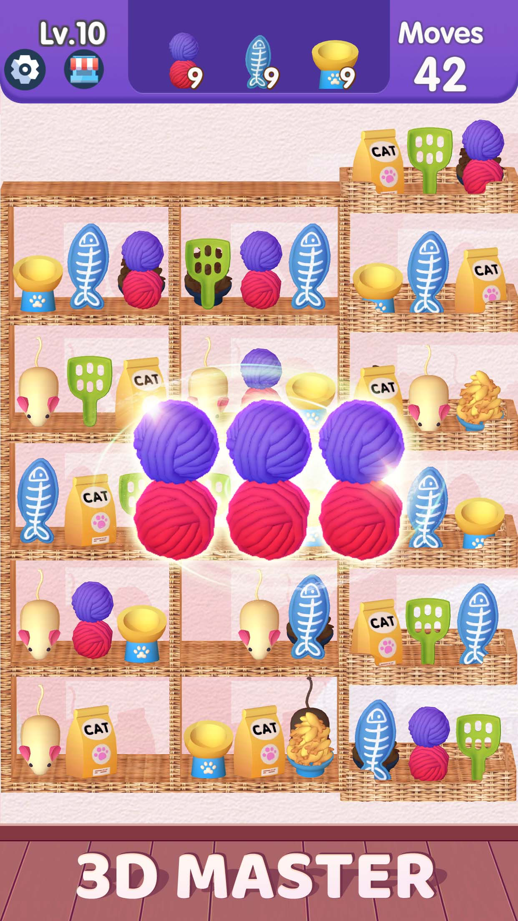 Triple Cat Sort - Goods Master na iPhone - Download Triple Cat Sort - Goods Master na iPhone - Download