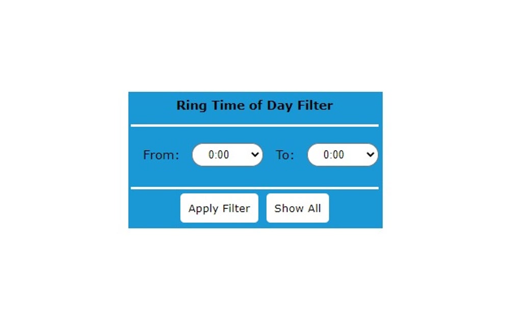 Ring: Time of Day filter for Google Chrome - Extension Download