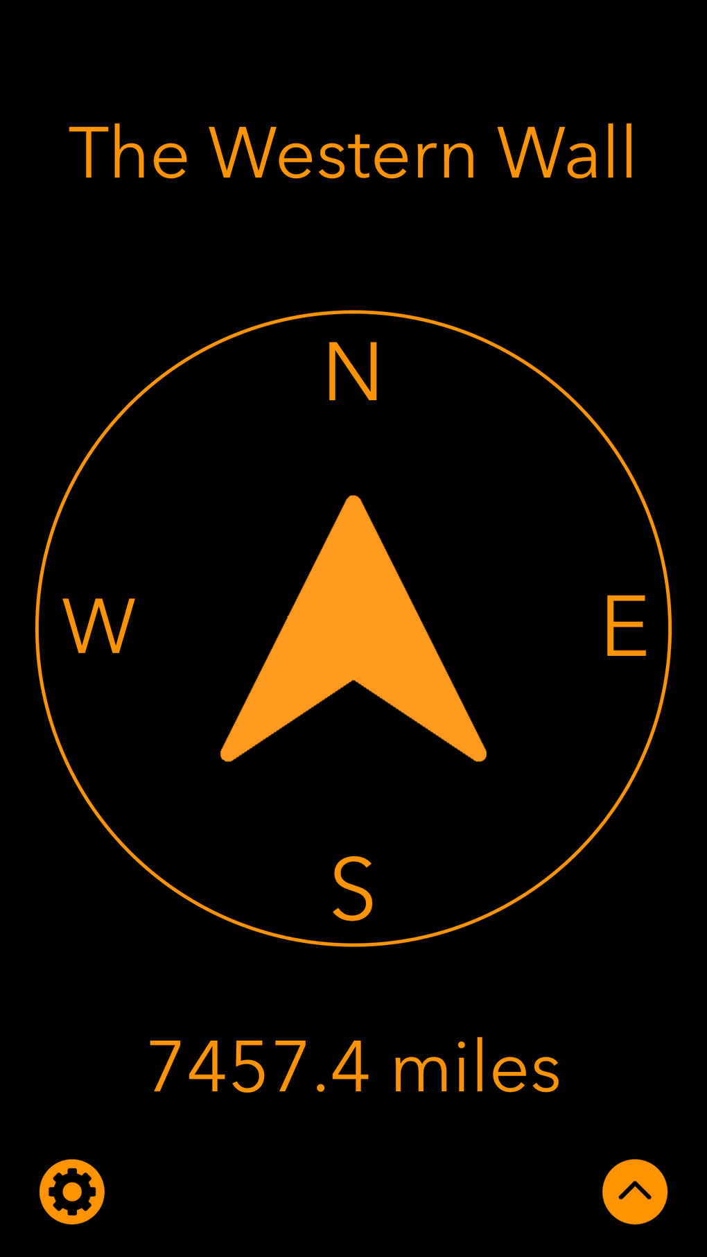 iPhone 용 PrayWay: Western Wall Compass - 다운로드