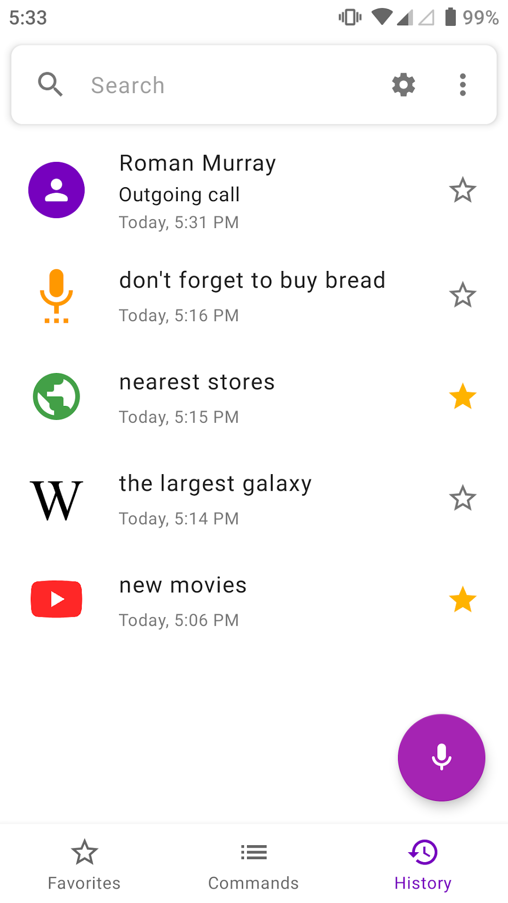 Voice Search: Fast assistant for Android - Download
