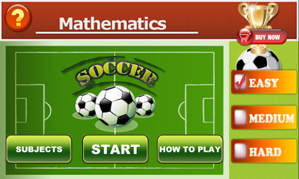 Android 용 Soccer Math Game - 다운로드