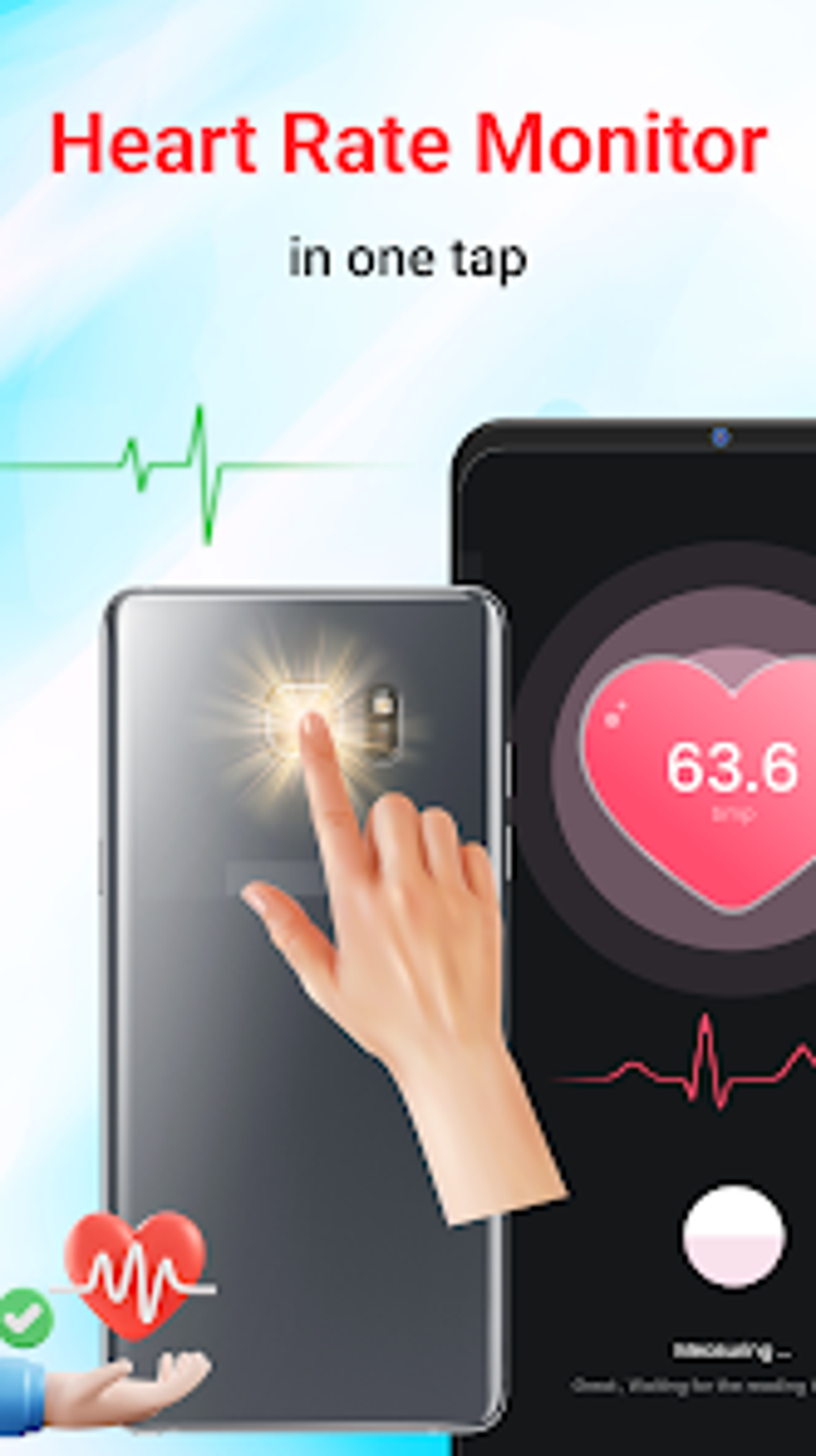 Heart Rate Monitor: BP Tracker para Android - Descargar