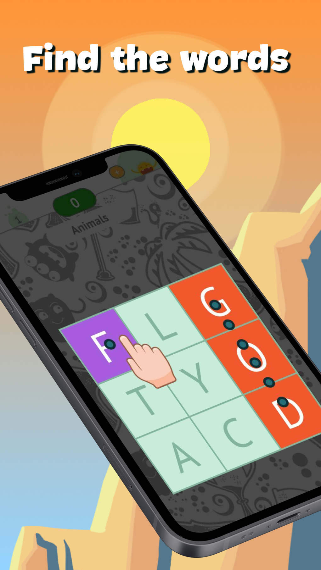 Fill Words Themes - Finder para iPhone - Descargar