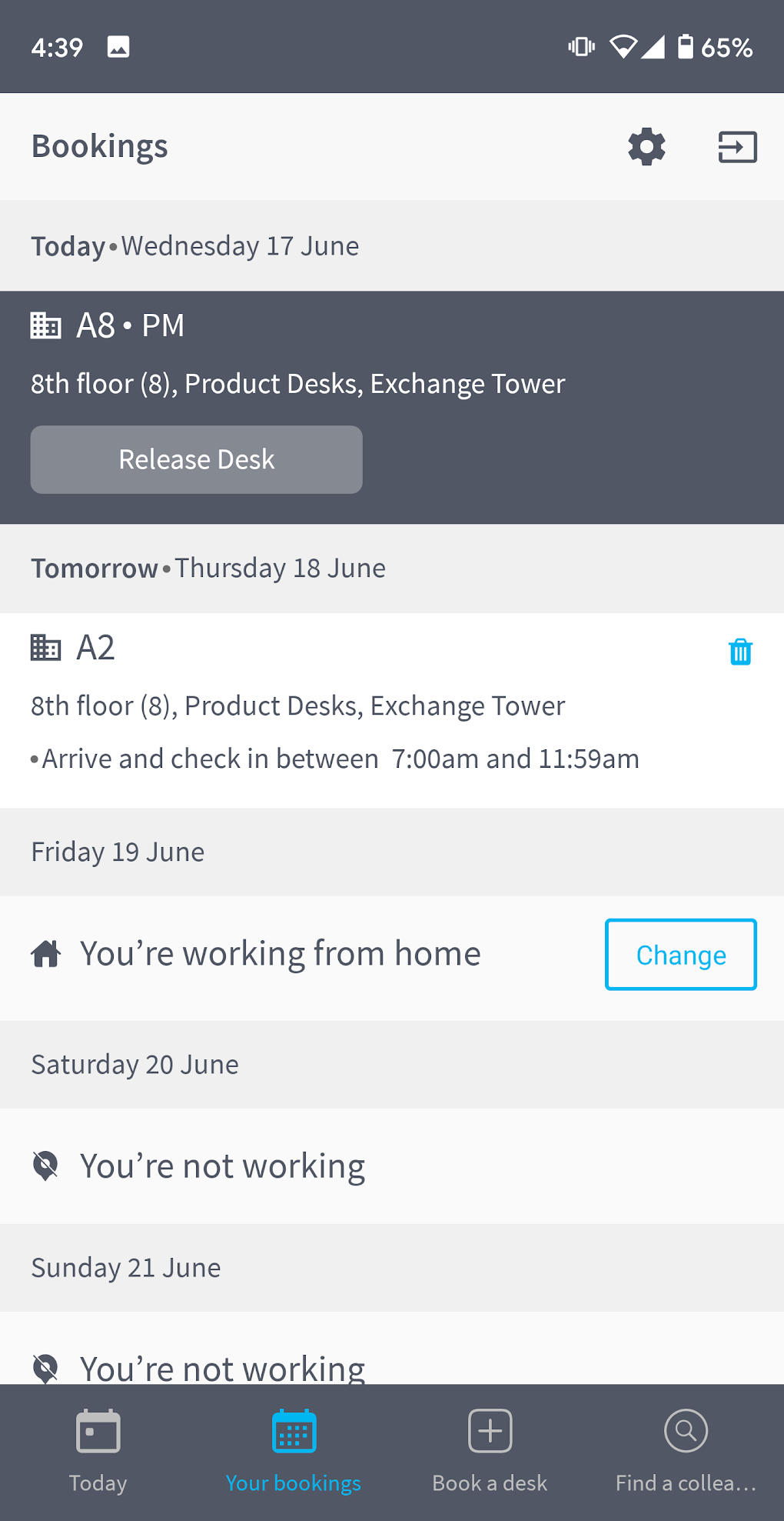 Condeco Desk Booking APK für Android - Download