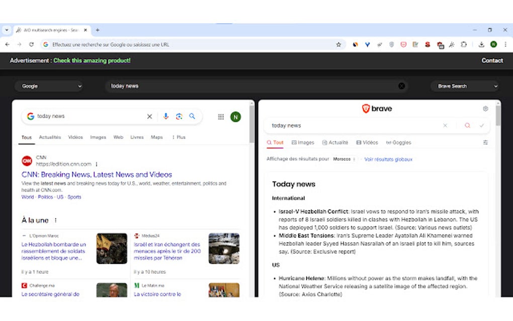 AIO multisearch engines - Search NewTab Google Chrome 용 - 확장 프로그램 다운로드