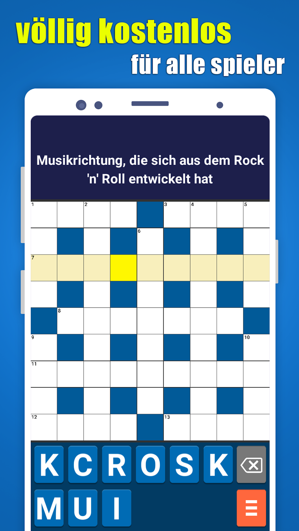 German Crossword Classic Word Puzzle Game Android 