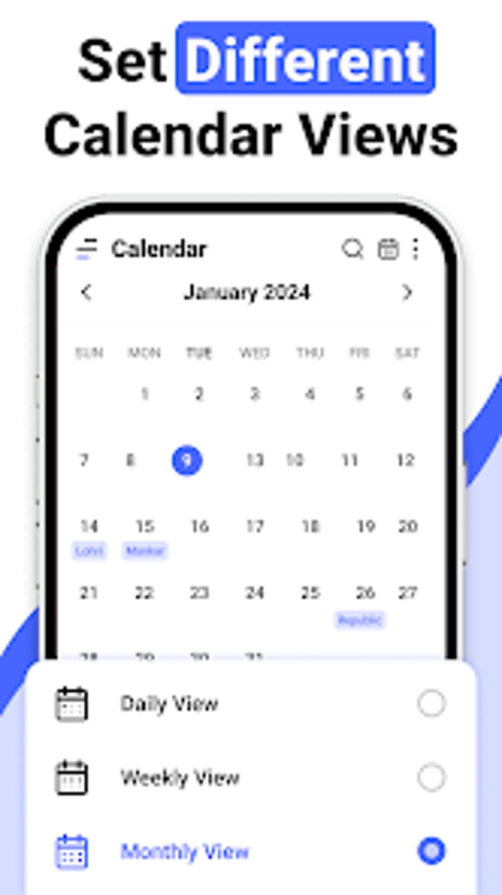 Calendar 2024 per Android - Download