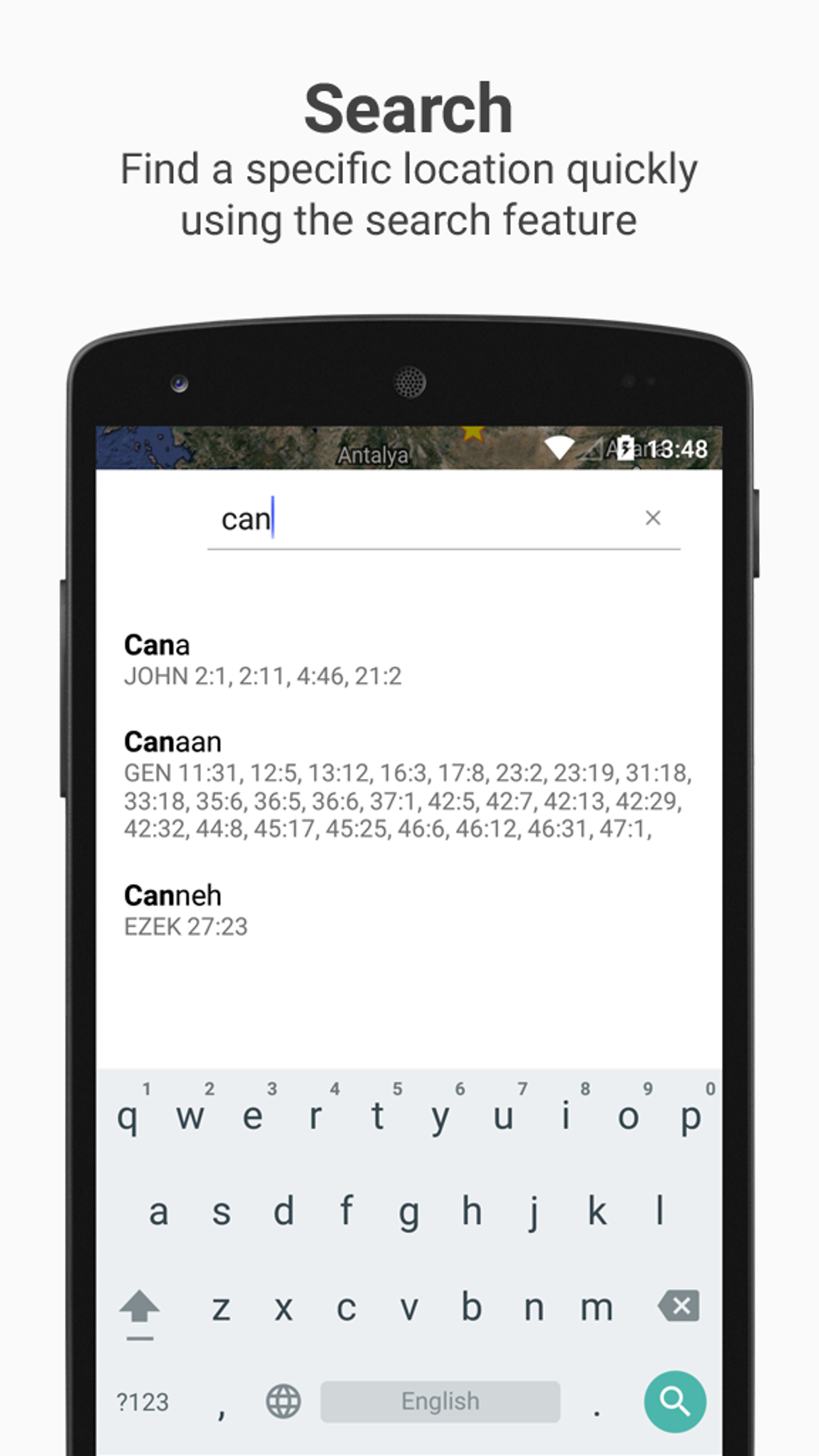 Bible Maps APK cho Android - Tải về