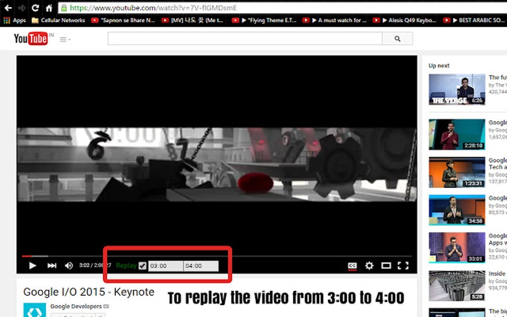 Replay YT Videos for Google Chrome - Extension Download