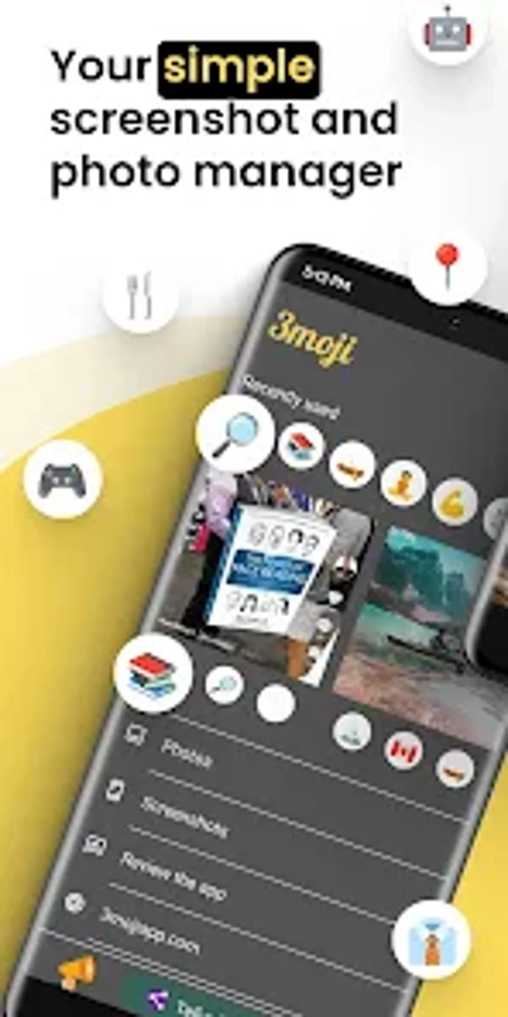 3moji: Photo Gallery Organizer for Android - Download