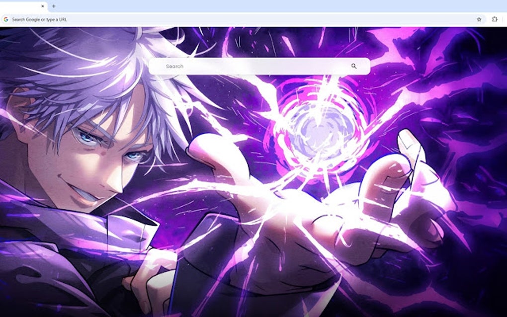 Satoru Gojo Wallpaper for Google Chrome - Extension Download