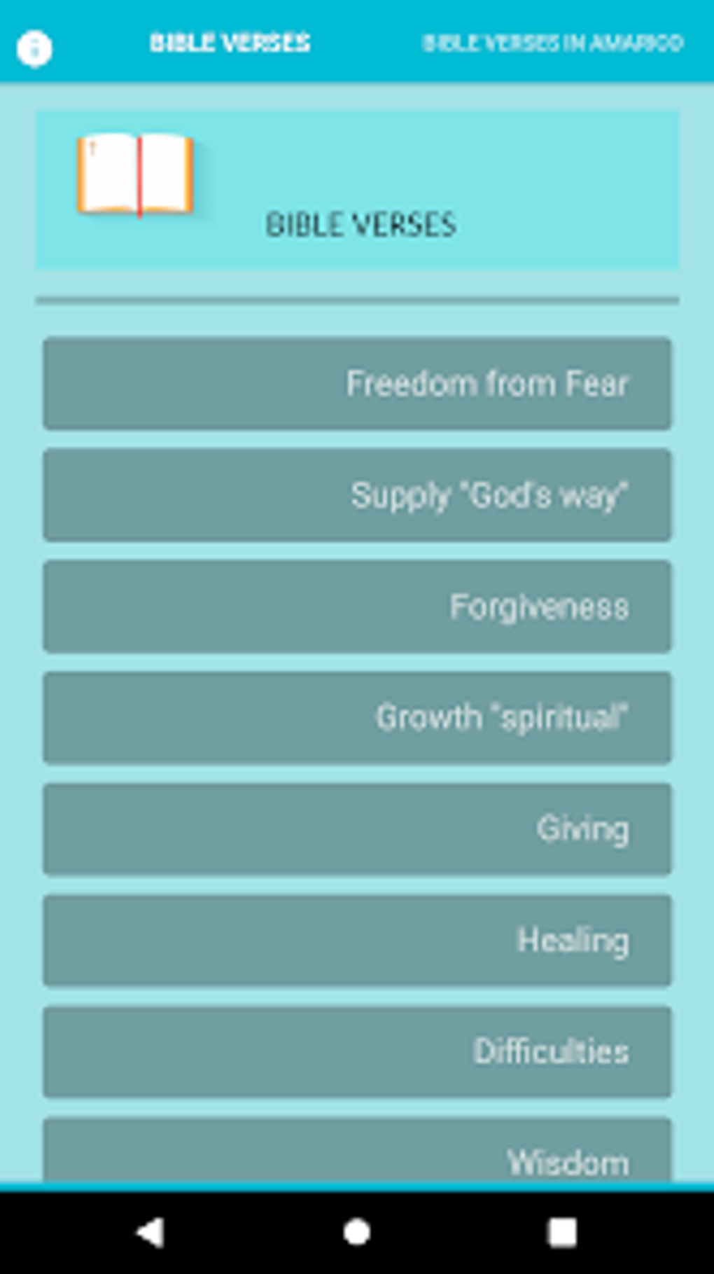 Bible verses for Android - Download