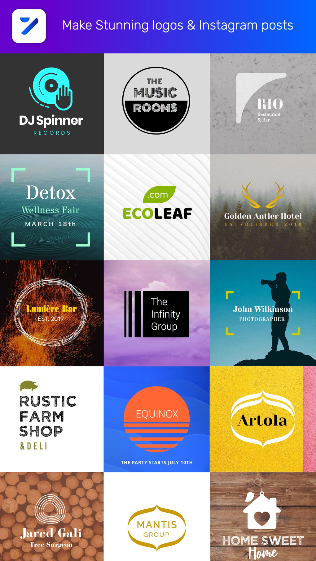 Creative Logo Maker - Logo 7 per iPhone - Download