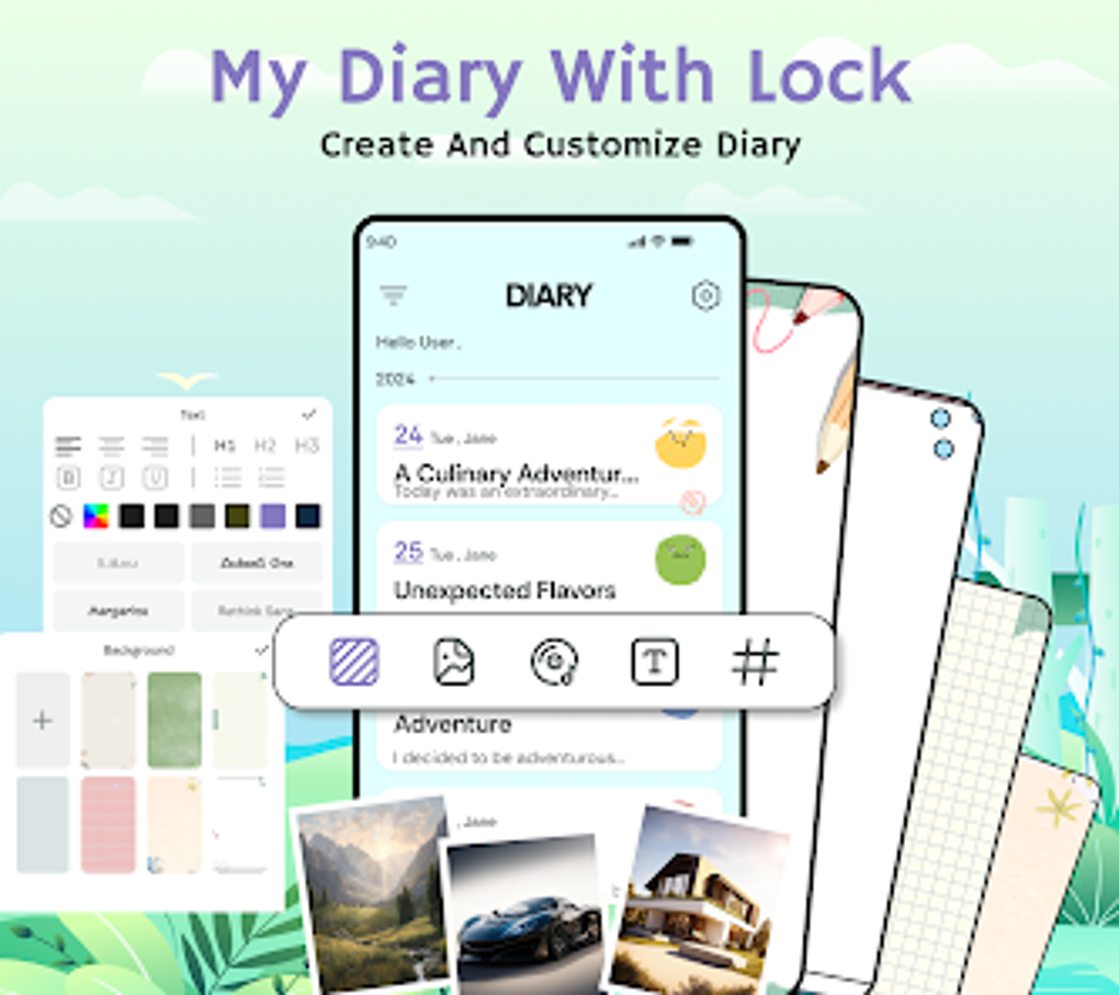 My Diary - Journal with Lock for Android - Download