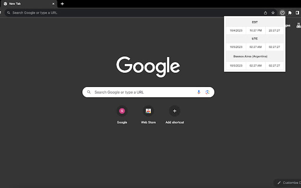 Simply Timezones pour Google Chrome - Extension Télécharger