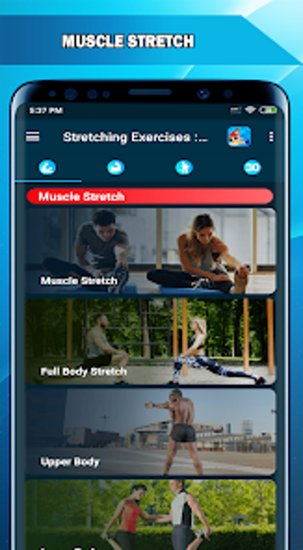 Stretching Exercises cho Android - Tải về
