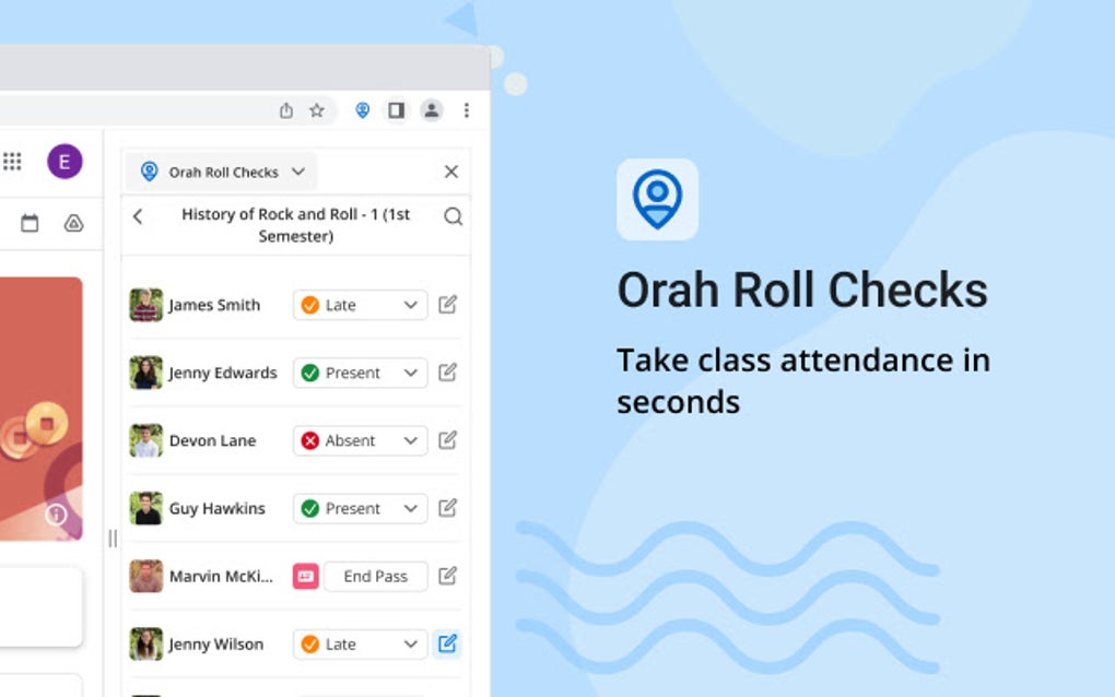 Orah Roll Checks for Google Chrome - Extension Download