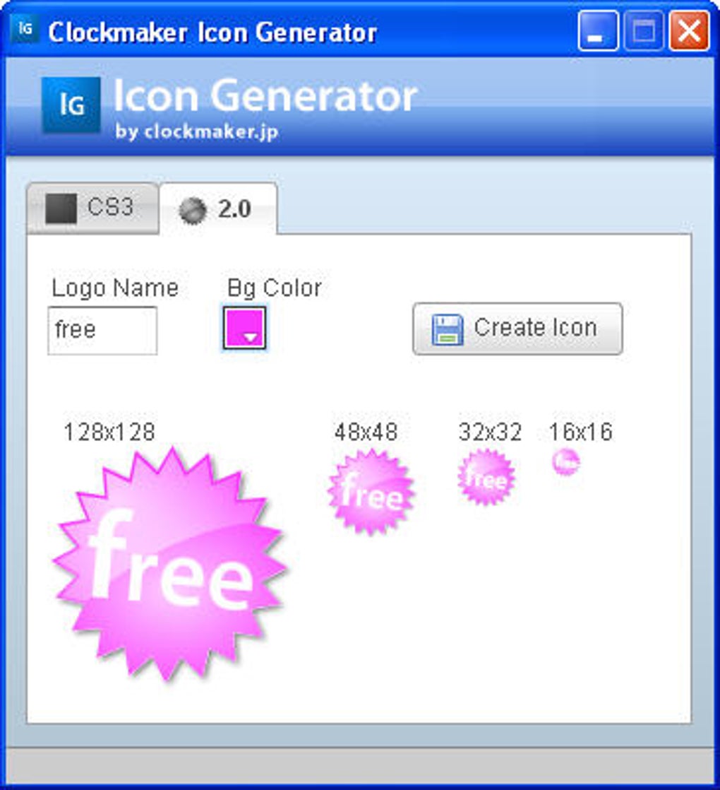 Icon Generator - Download