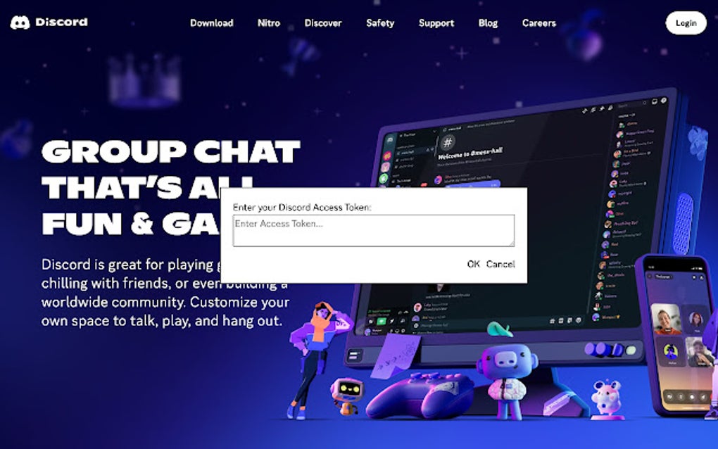 Discord Token Login Premium per Google Chrome - Estensione Download