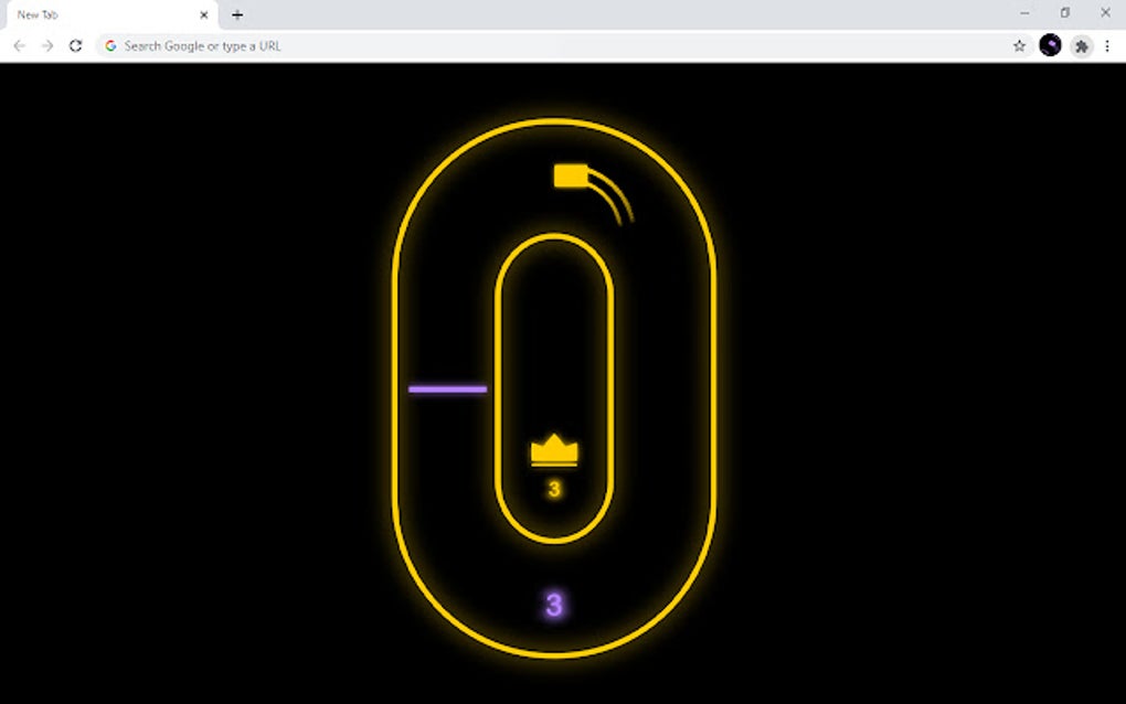 Neon Run Casual Game for Google Chrome - Extension Download