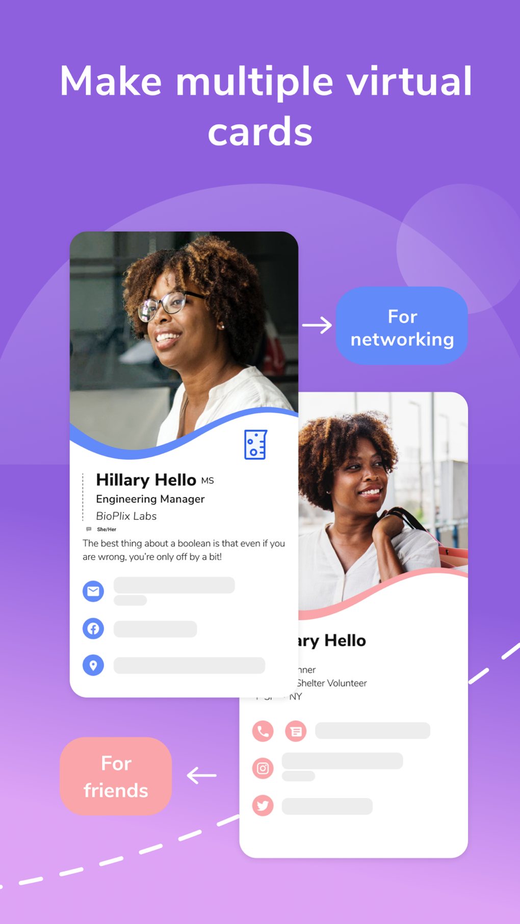 HiHello Digital Business Card per iPhone - Download