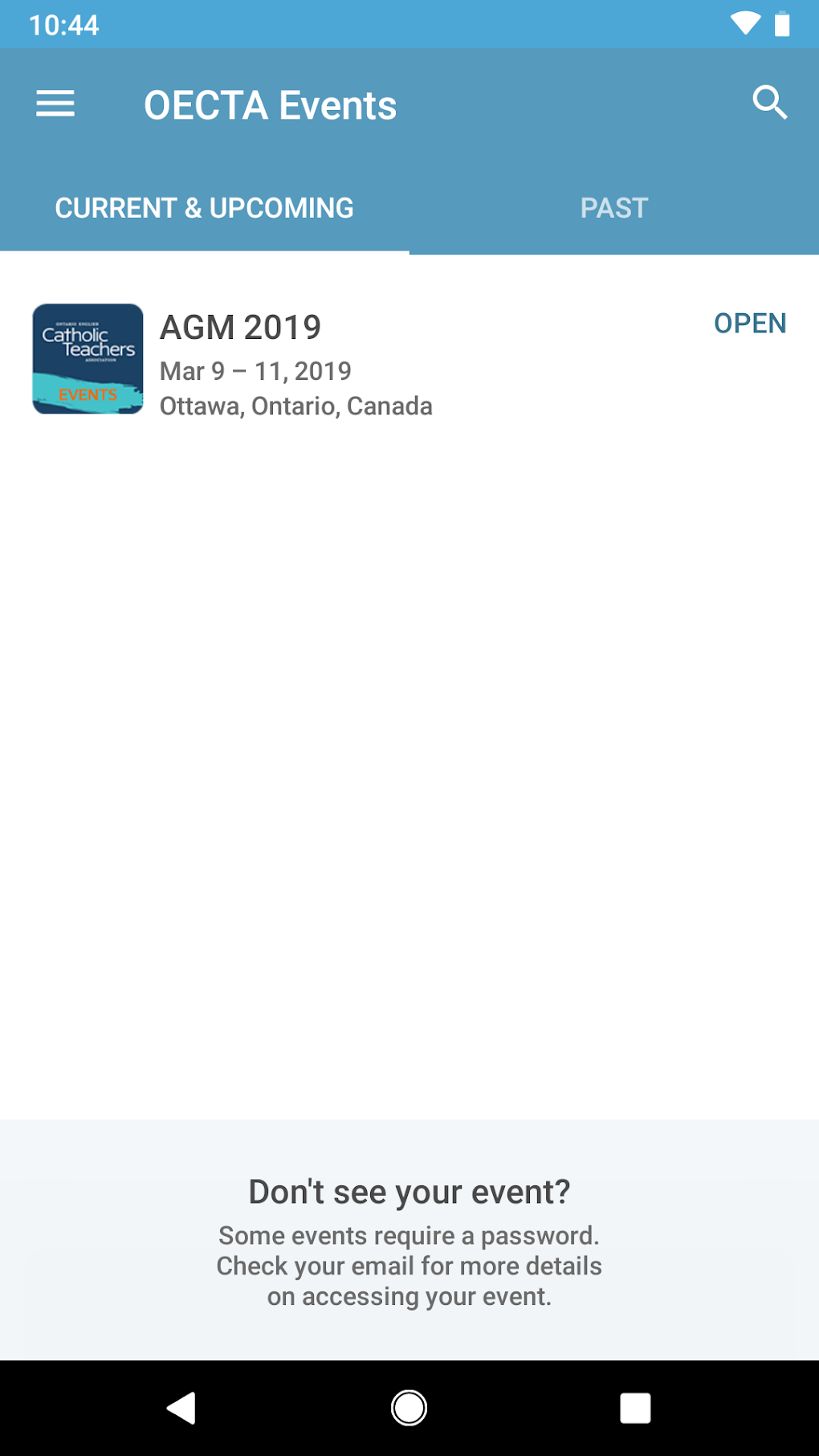 OECTA Events per Android - Download