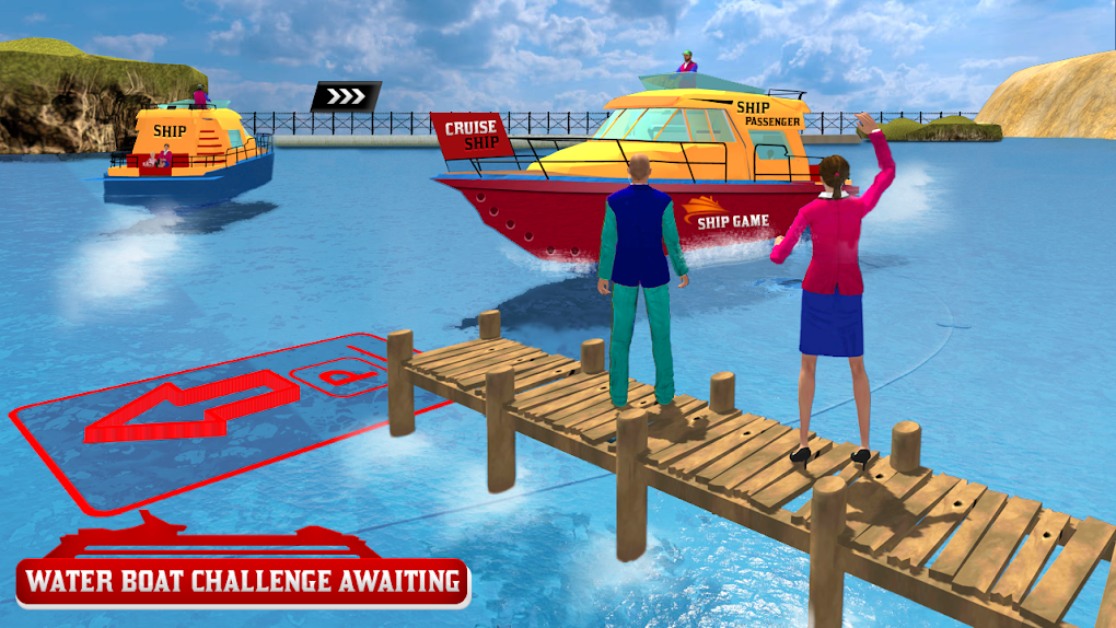 Water Boat Taxi Simulator Ship for Android - Download