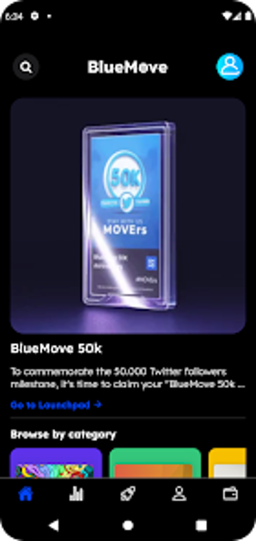 BlueMove - NFT Marketplace para Android - Descargar BlueMove - NFT Marketplace para Android - Descargar