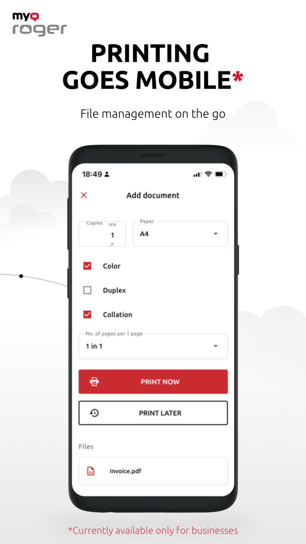 MyQ Roger: OCR scanner PDF for iPhone - Download