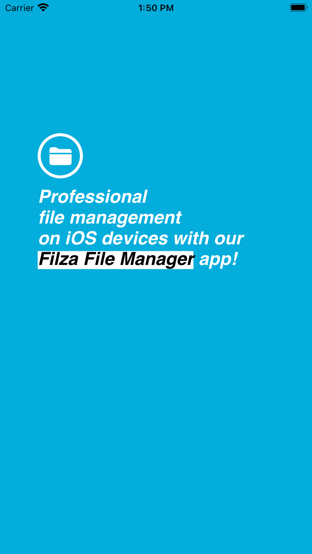 Filza File Manager. para iPhone - Descargar