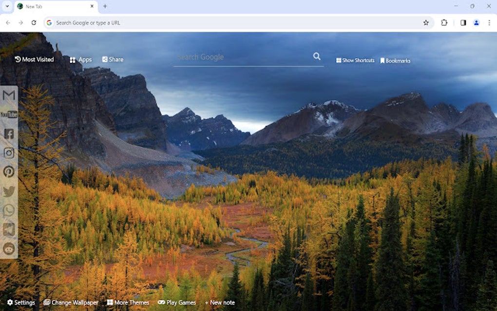 Nature Scenery Wallpaper para Google Chrome - Extensión Descargar