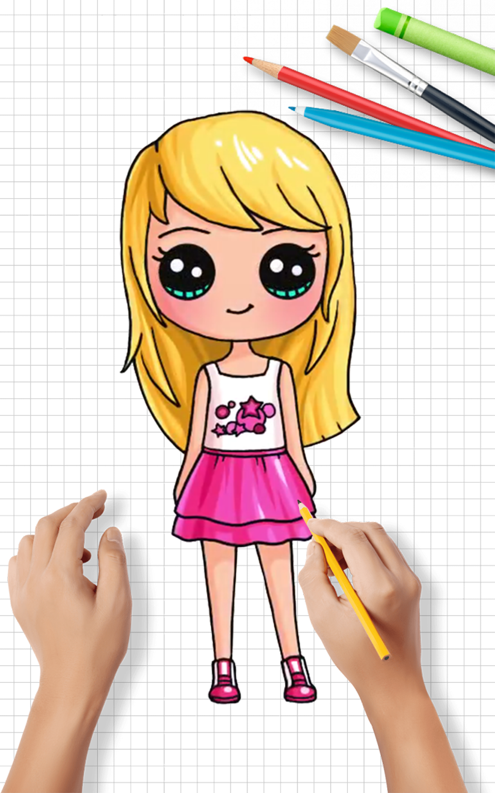 How To Draw Cute Girls Drawing Girl Step By Step For Android Download How To Draw Cute Girls Drawing Girl Step By Step For Android Download