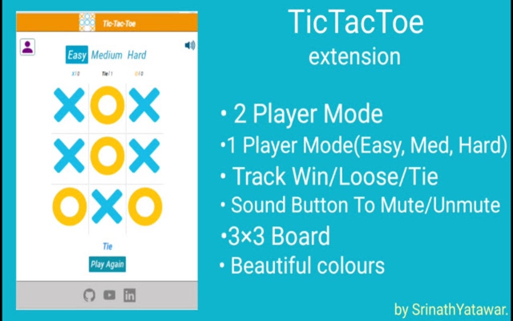 Noughts And Crosses Google Chrome 용 - 확장 프로그램 다운로드