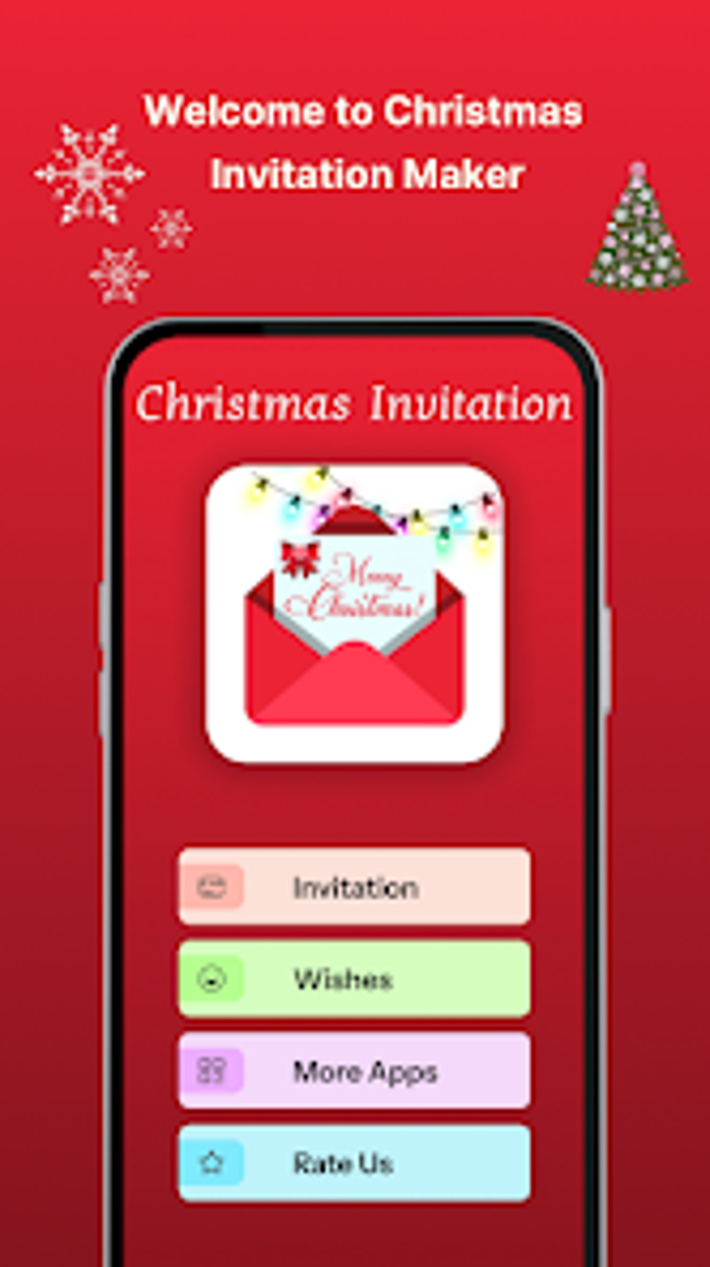 Christmas Invitation Maker for Android - Download