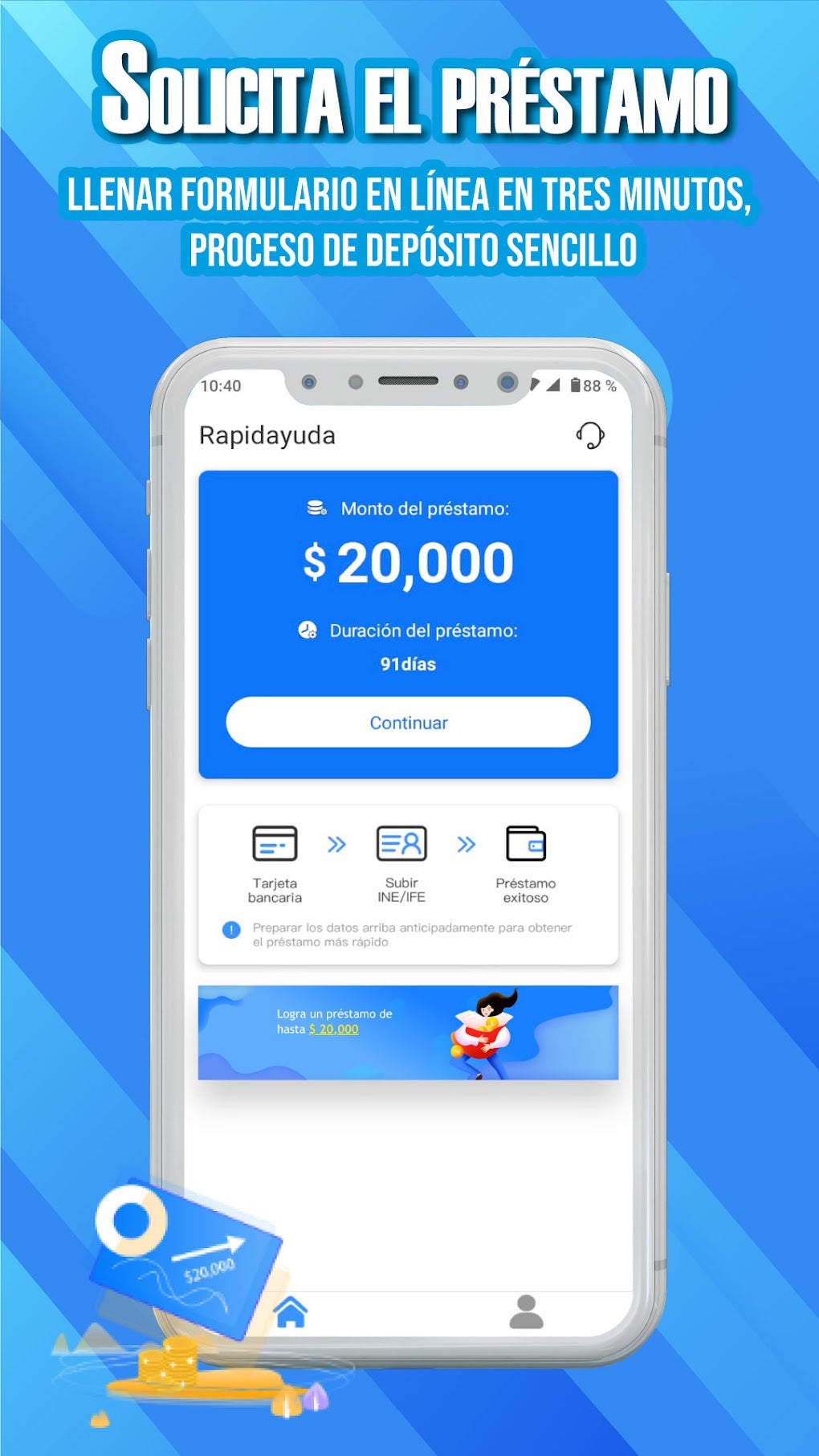 Préstamo de crédito-Rapidayuda para Android - Descargar