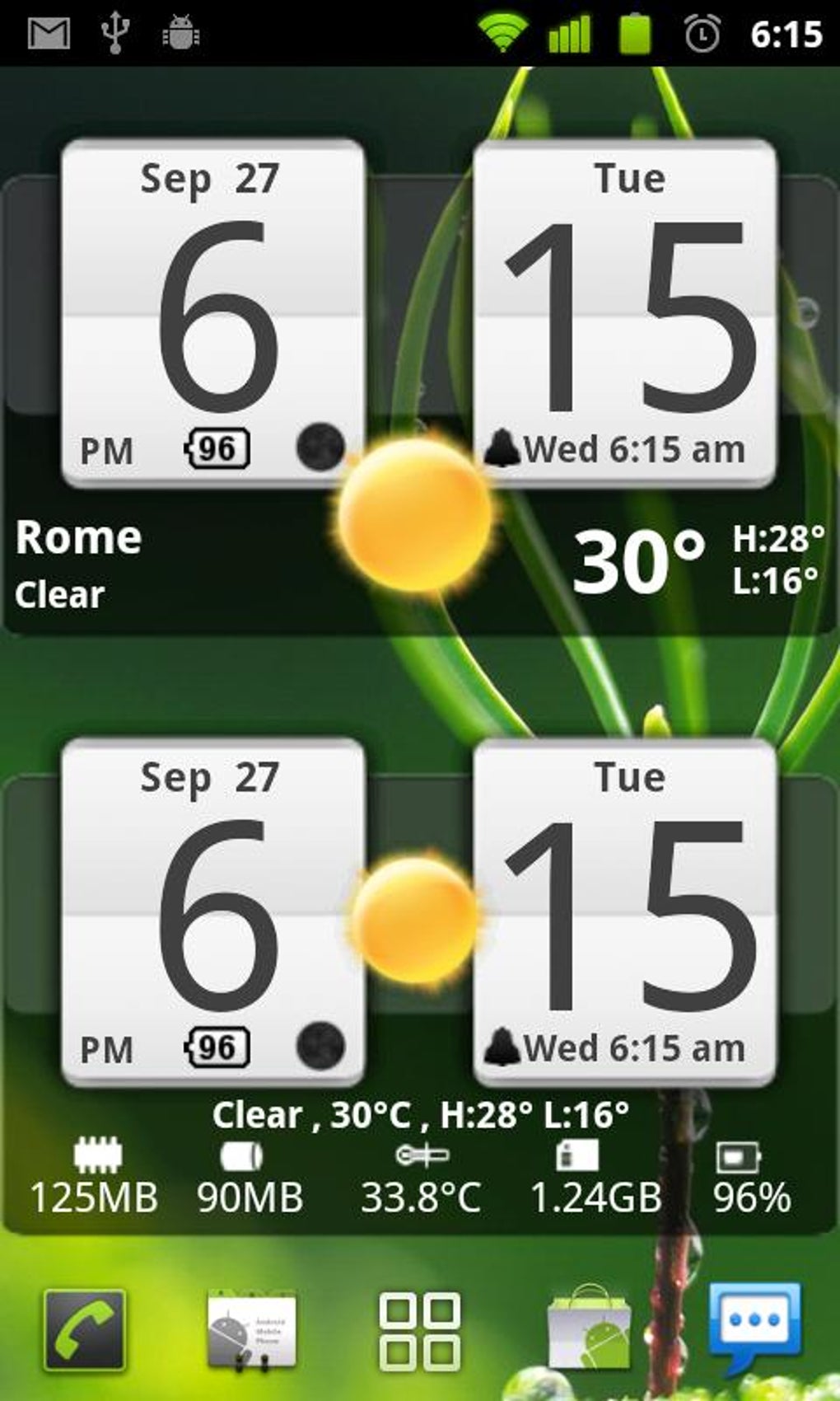 Sense Analog Clock Widget APK Pour Android T l charger
