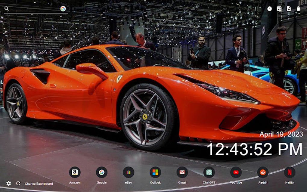 Ferrari Wallpaper New Tab for Google Chrome - Extension Download