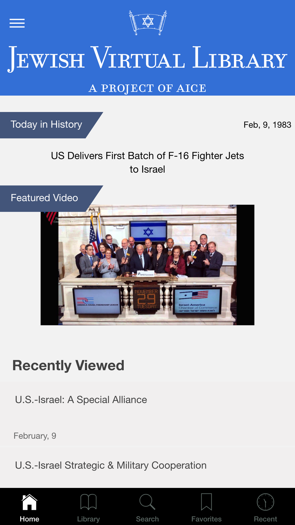 Jewish Virtual Library para iPhone - Descargar