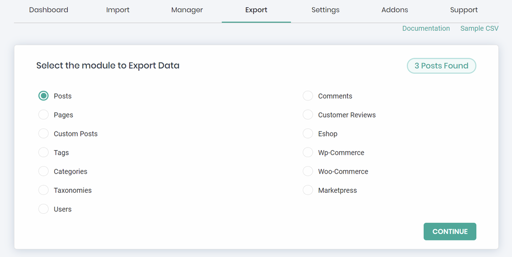 Export All Posts Products Orders Refunds amp Users para WordPress ...